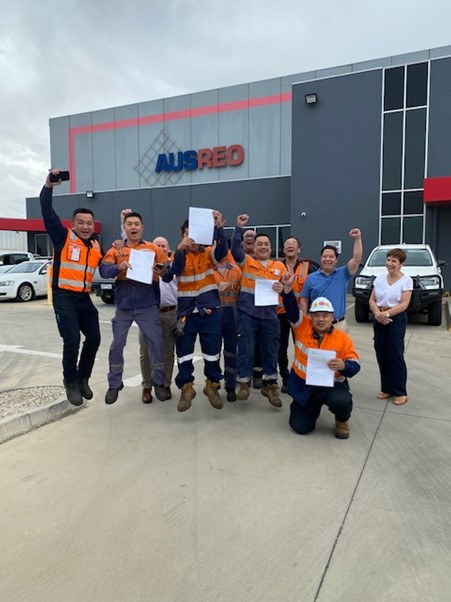 LEAN MANUFACTURING GRADUATES - AUSREO